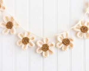 Crochet Popcorn Garland Pattern, Farmhouse Garland Pattern, Christmas ...
