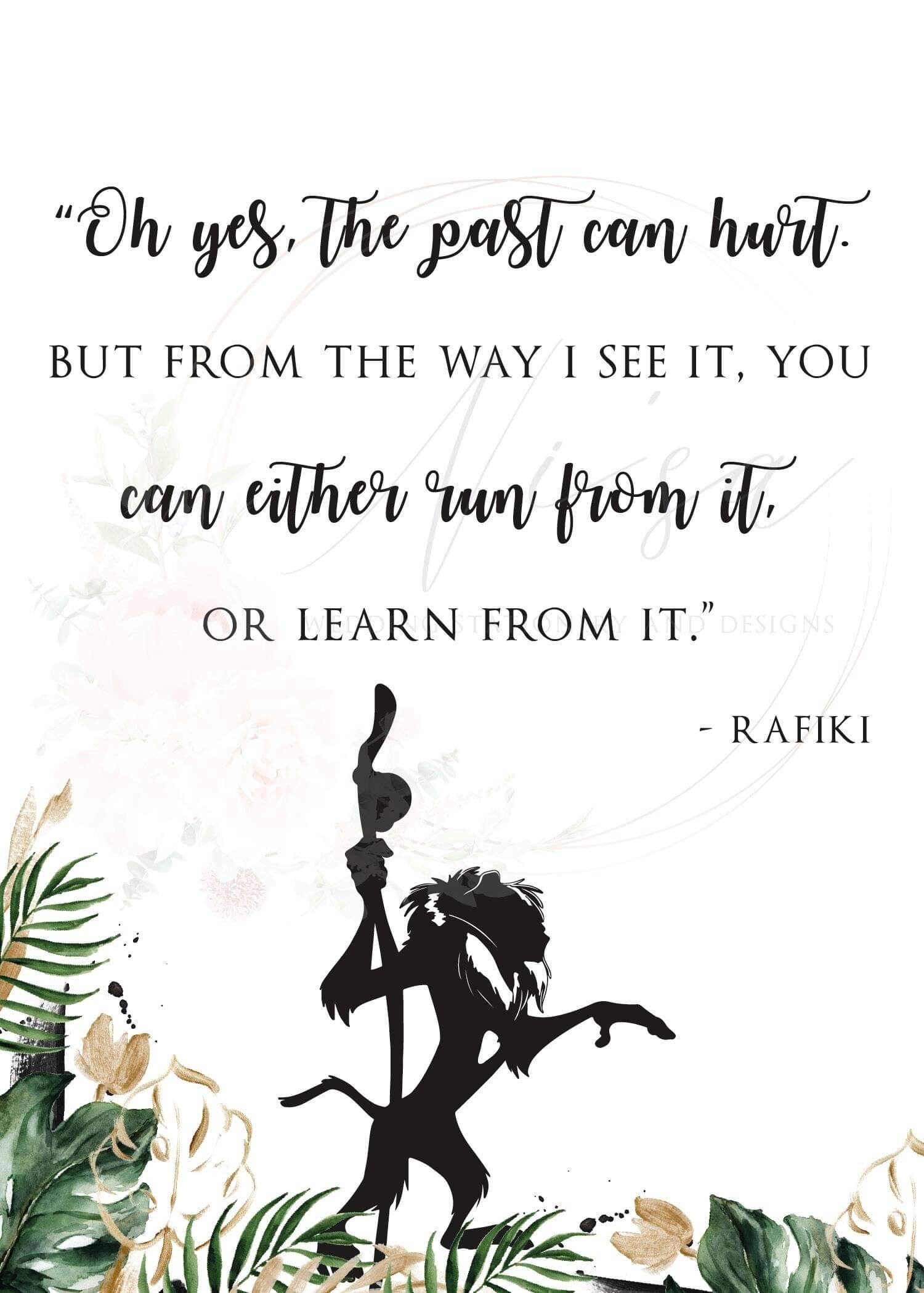 Disney Quote Posters Disney Wall Art Set of Six Disney | Etsy Hong Kong