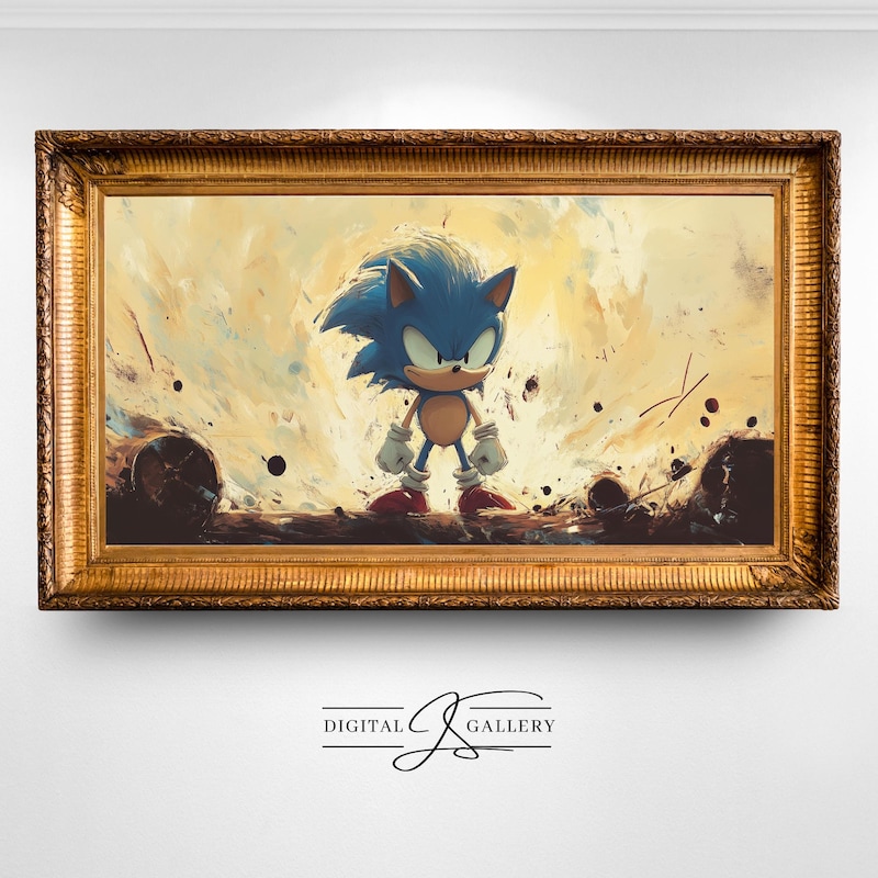 Wallpaper of Sonic - Etsy UK
