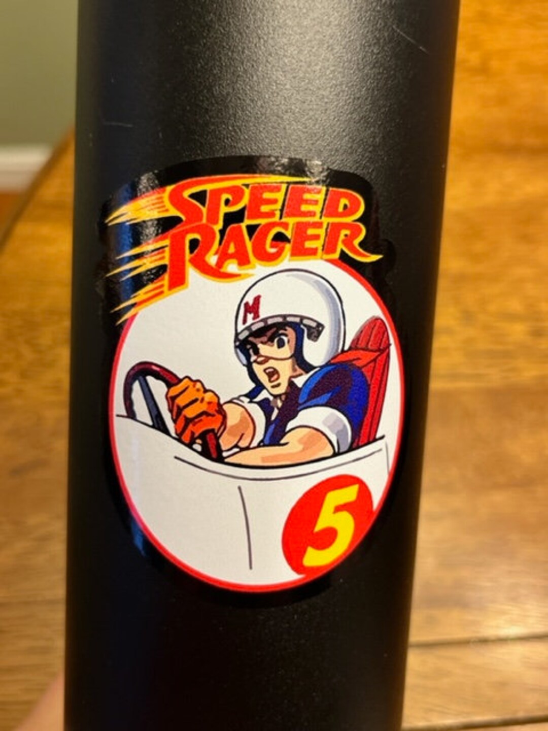 Fun Vinyl Sticker - Speed Racer. Waterproof & Laminated. Sticker Decal ...