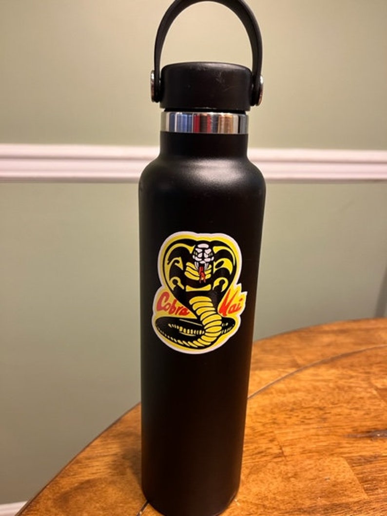Fun Vinyl Sticker - Cobra Kai. Waterproof & Laminated. Sticker Decal ...