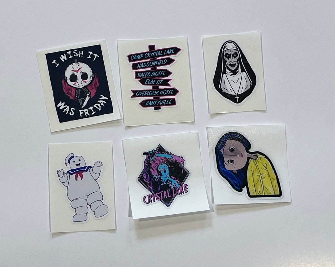 Fun Vinyl Sticker Halloween Bundle. Waterproof. Sticker - Etsy