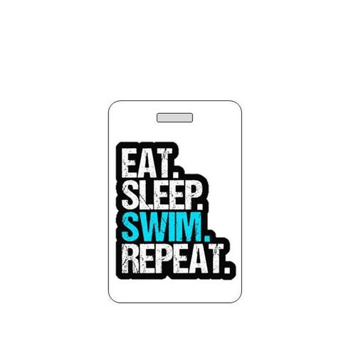 Swim Bag Tag. Customizable. Waterproof. Made in USA. TOP - Etsy