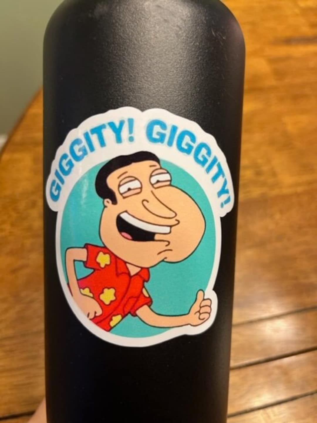Fun Vinyl Sticker Family Guy. Quagmire. Waterproof. Sticker Decal for ...