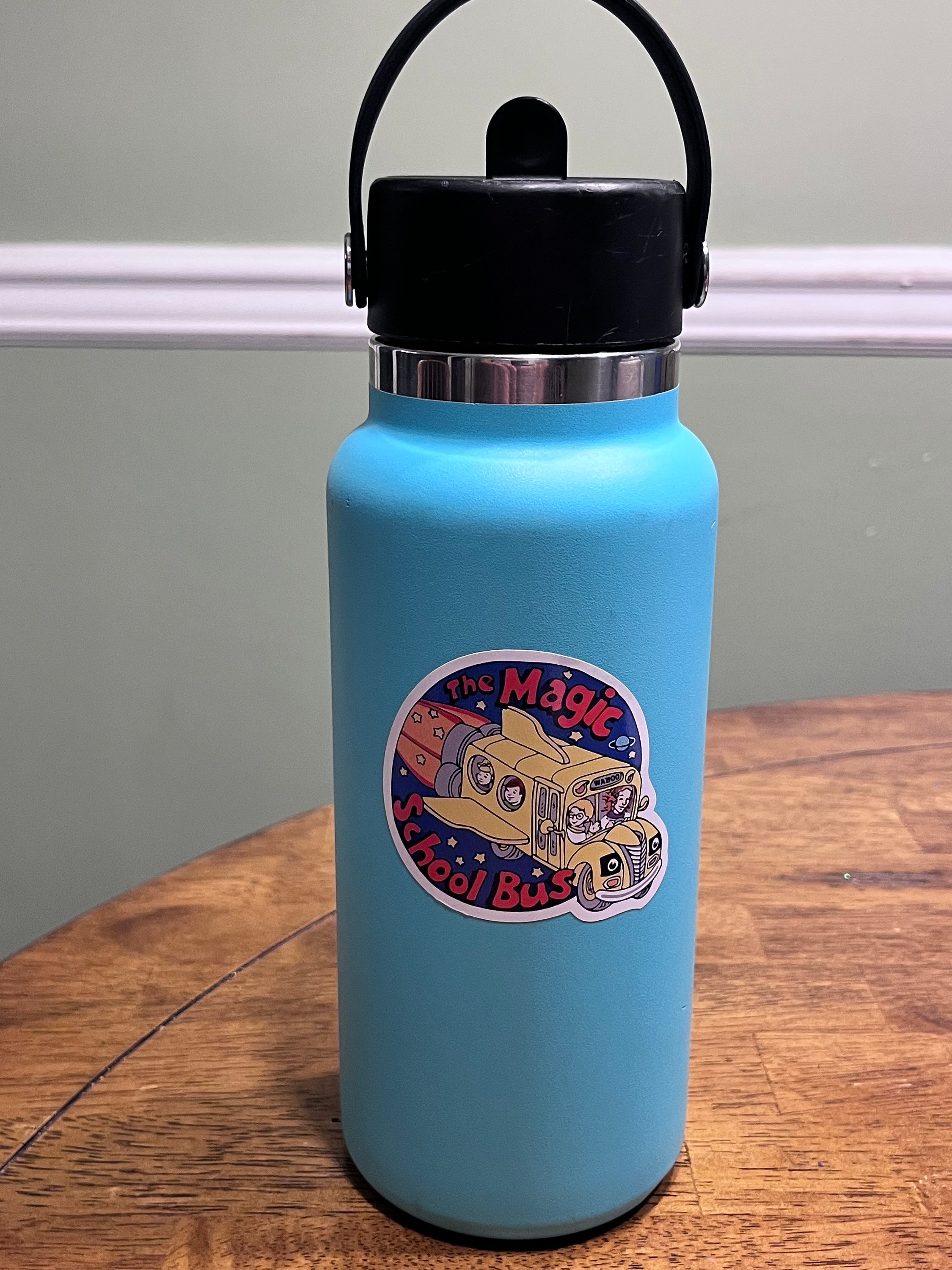 Fun Vinyl Sticker Magic School Bus. Waterproof. Sticker - Etsy