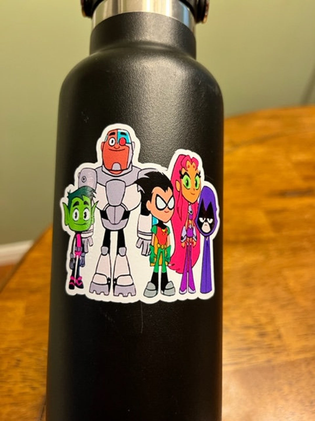 Fun Vinyl Sticker - Teen Titans Go. Waterproof & Laminated. Sticker ...