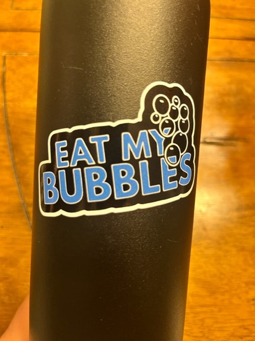 Fun Vinyl Sticker Swim. Eat My Bubbles. Waterproof. Sticker - Etsy