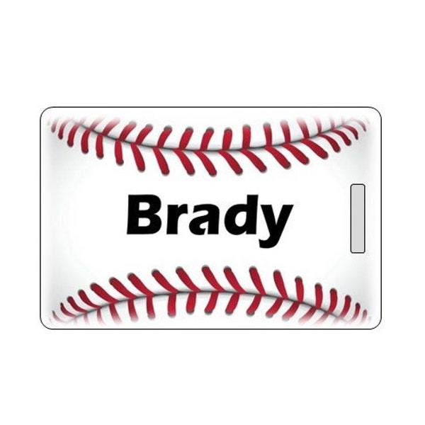 Baseball Bag Tag - Etsy
