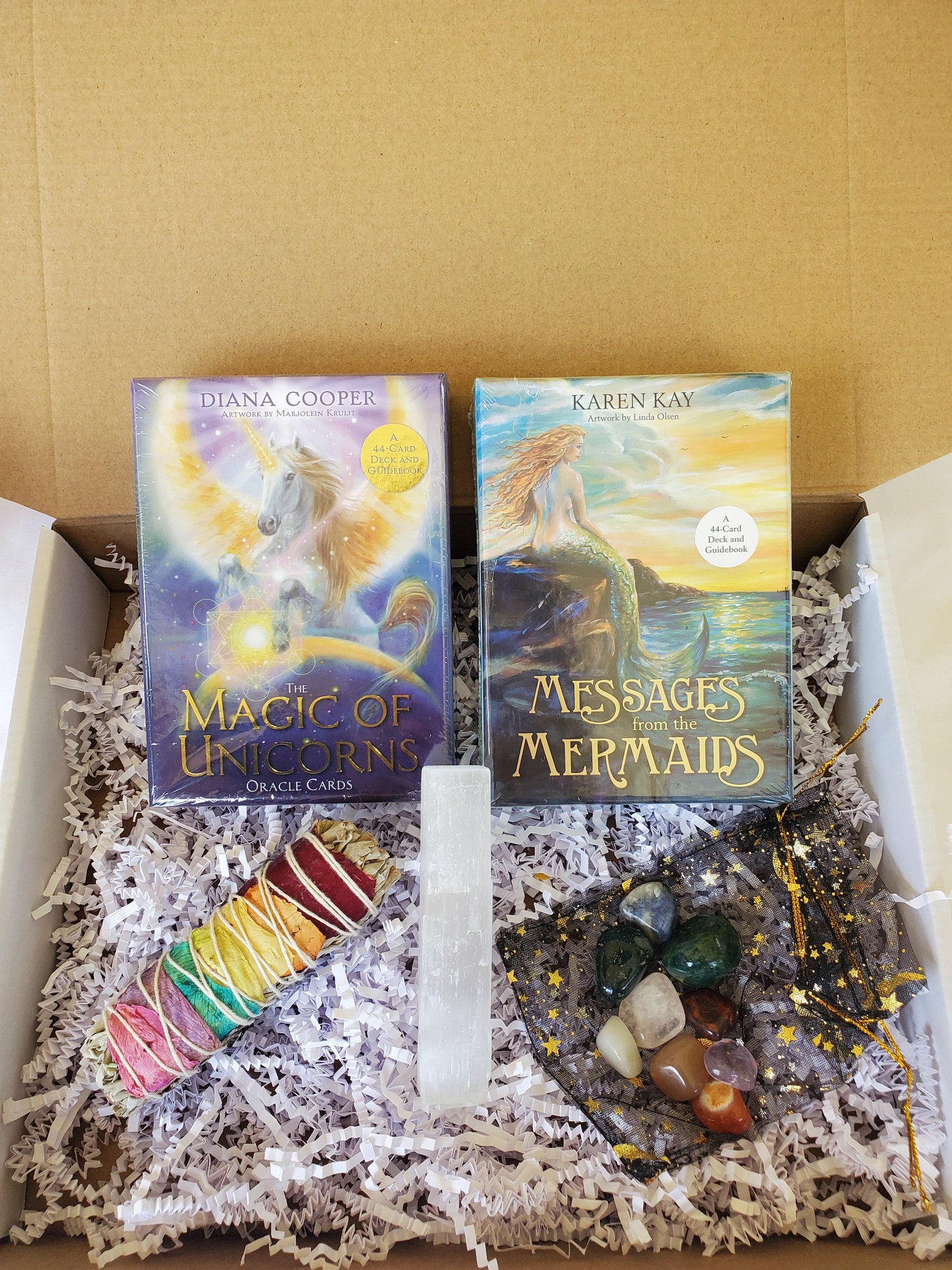 Mythical Creatures Oracle Gift Set Messages From Mermaids - Etsy