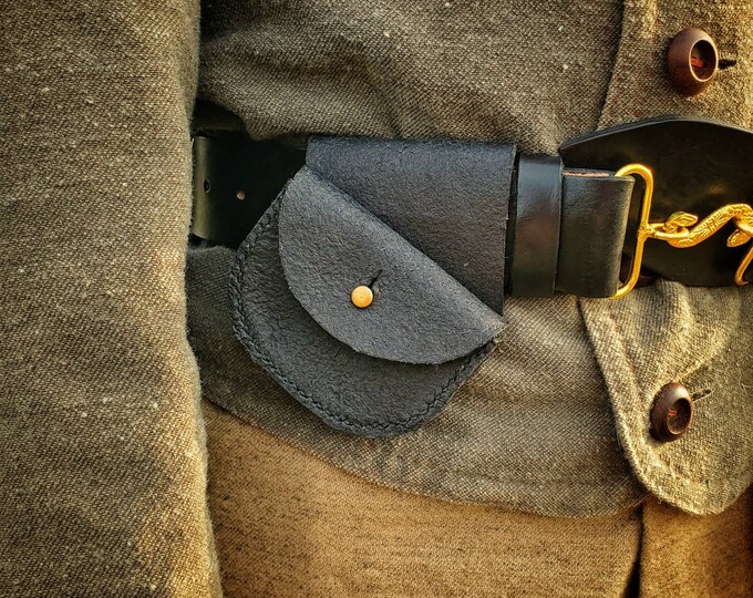 Civil War Confederate Percussion Cap Pouch - Etsy