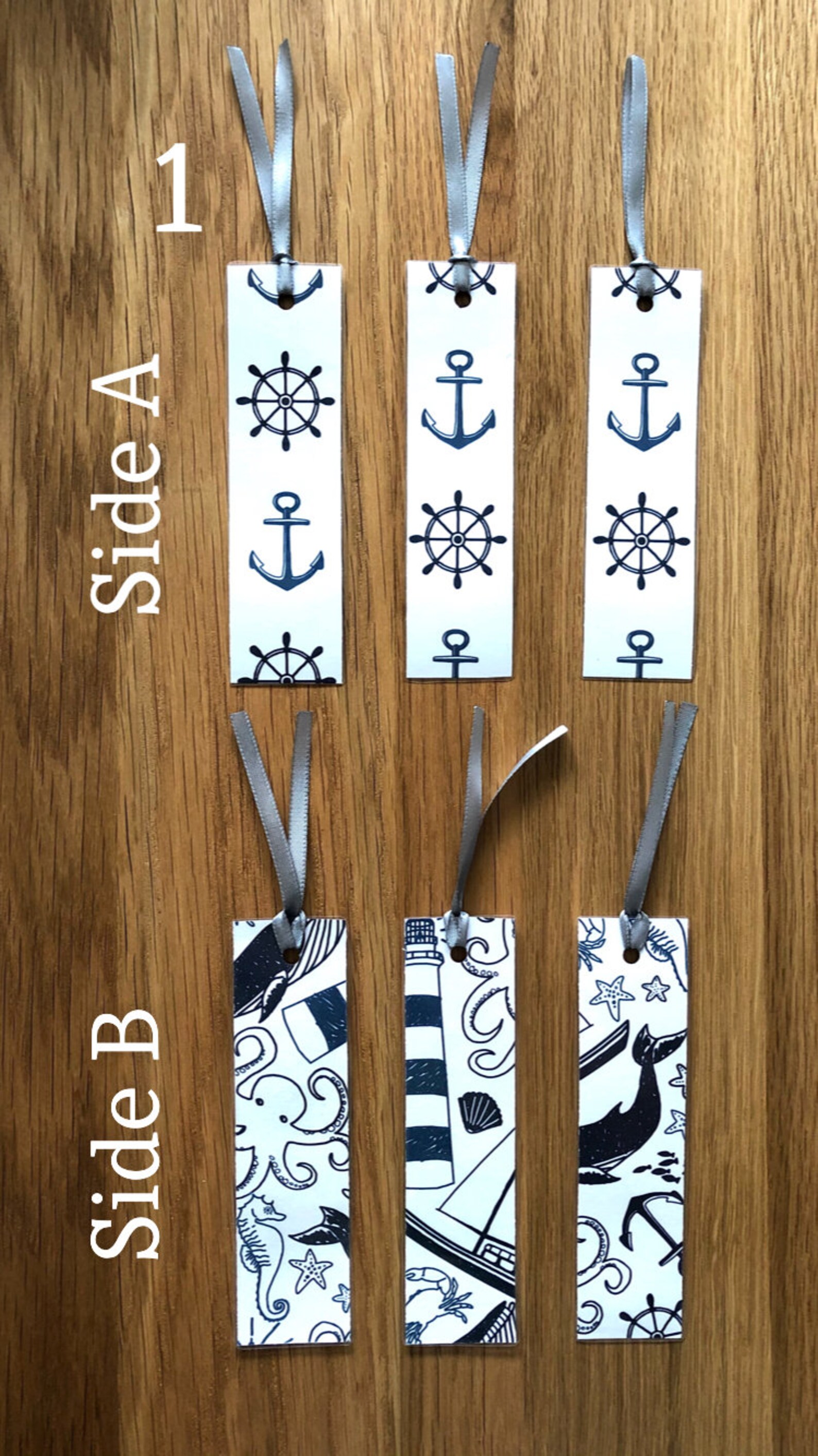 On the High Seas Series - Handmade Bookmarks - Etsy UK