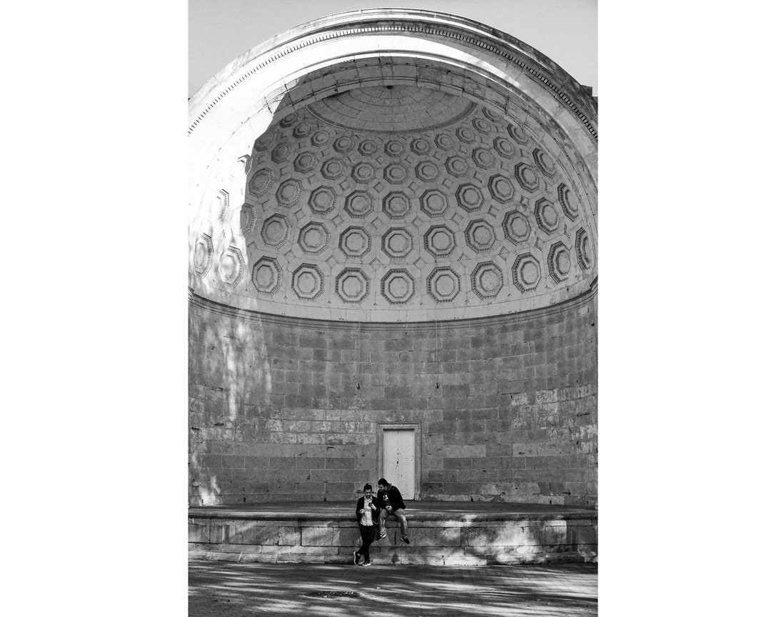 Central Park Bandshell 11 X 17 Print Black and White Digital Photograph ...