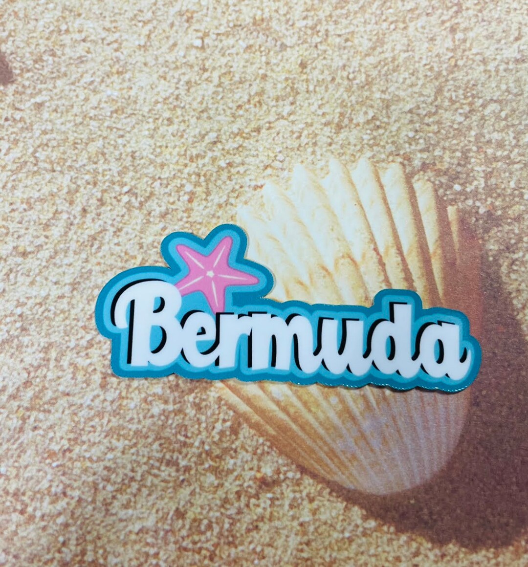 Bermuda Sticker - Etsy