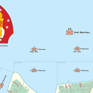 Battle of Betio, Tarawa Atoll Downloadable Jpeg Map - Etsy