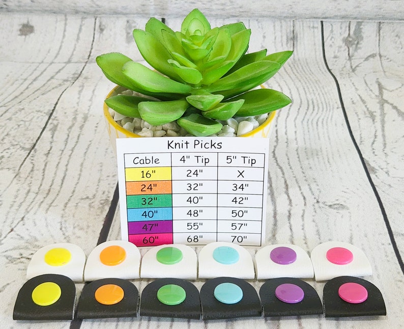 Knitting Needle Cable Keepers - Etsy