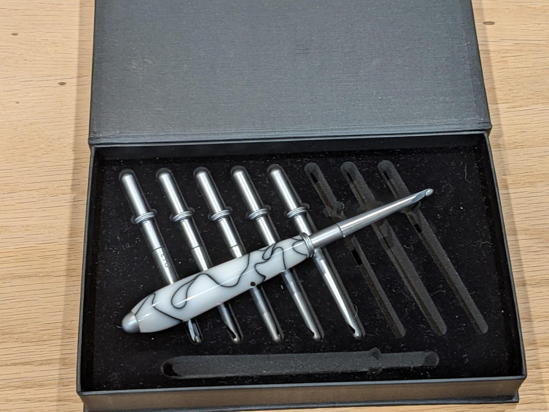 Crochet Hook Set With Interchangeable Hooks - Etsy