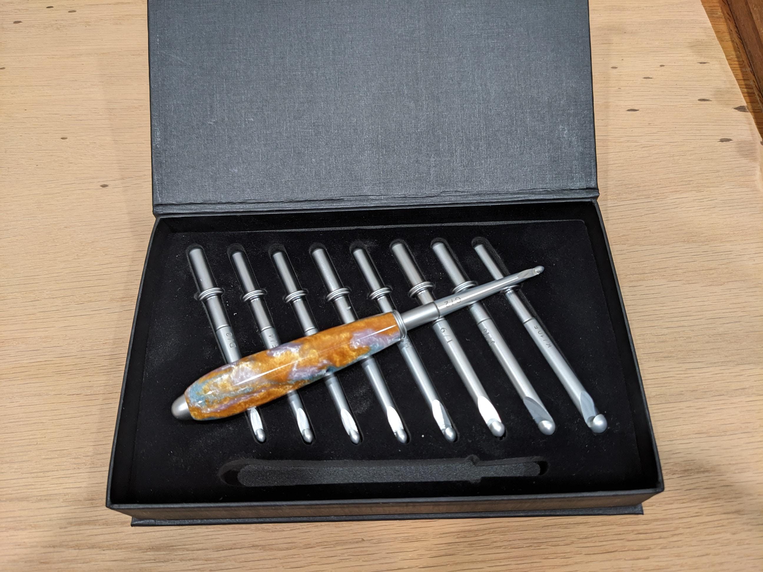 Crochet Hook Set With Interchangeable Hooks - Etsy