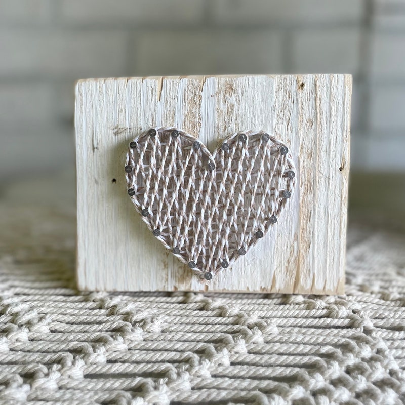 String Art Heart - Etsy