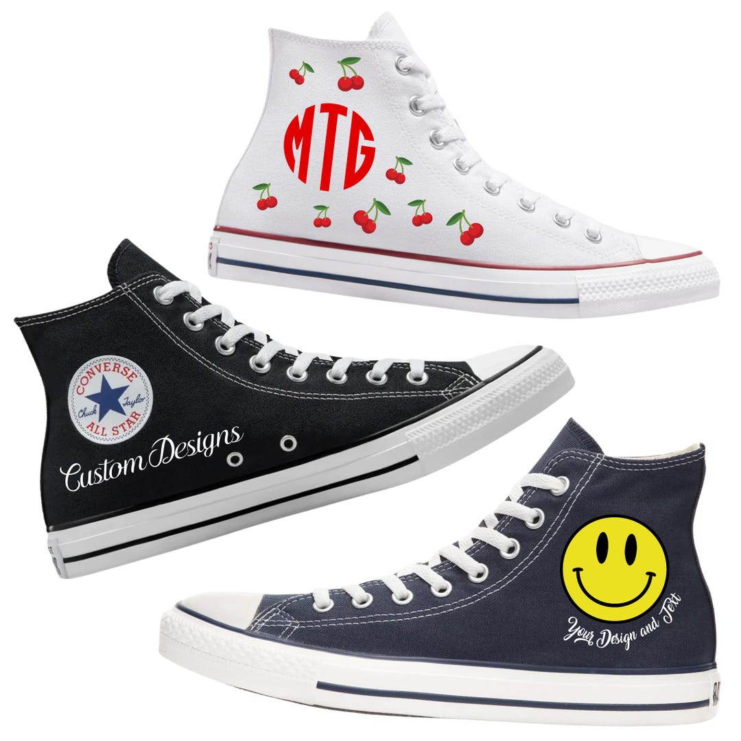 Custom Converse High Tops | Full-color Printed Chuck Taylors ...