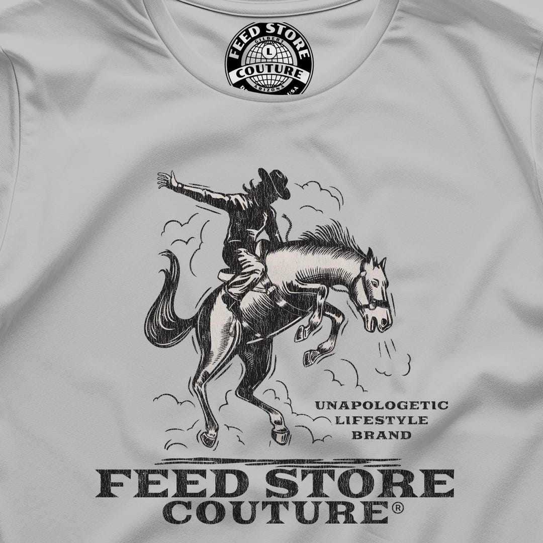 Rodeo Bronc Rider Graphic Tee: Western Desert Unisex Shirt - Etsy