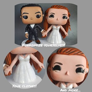 Funko Pop Custom Couple Handmade Pop Figures Gifts Wedding - Etsy