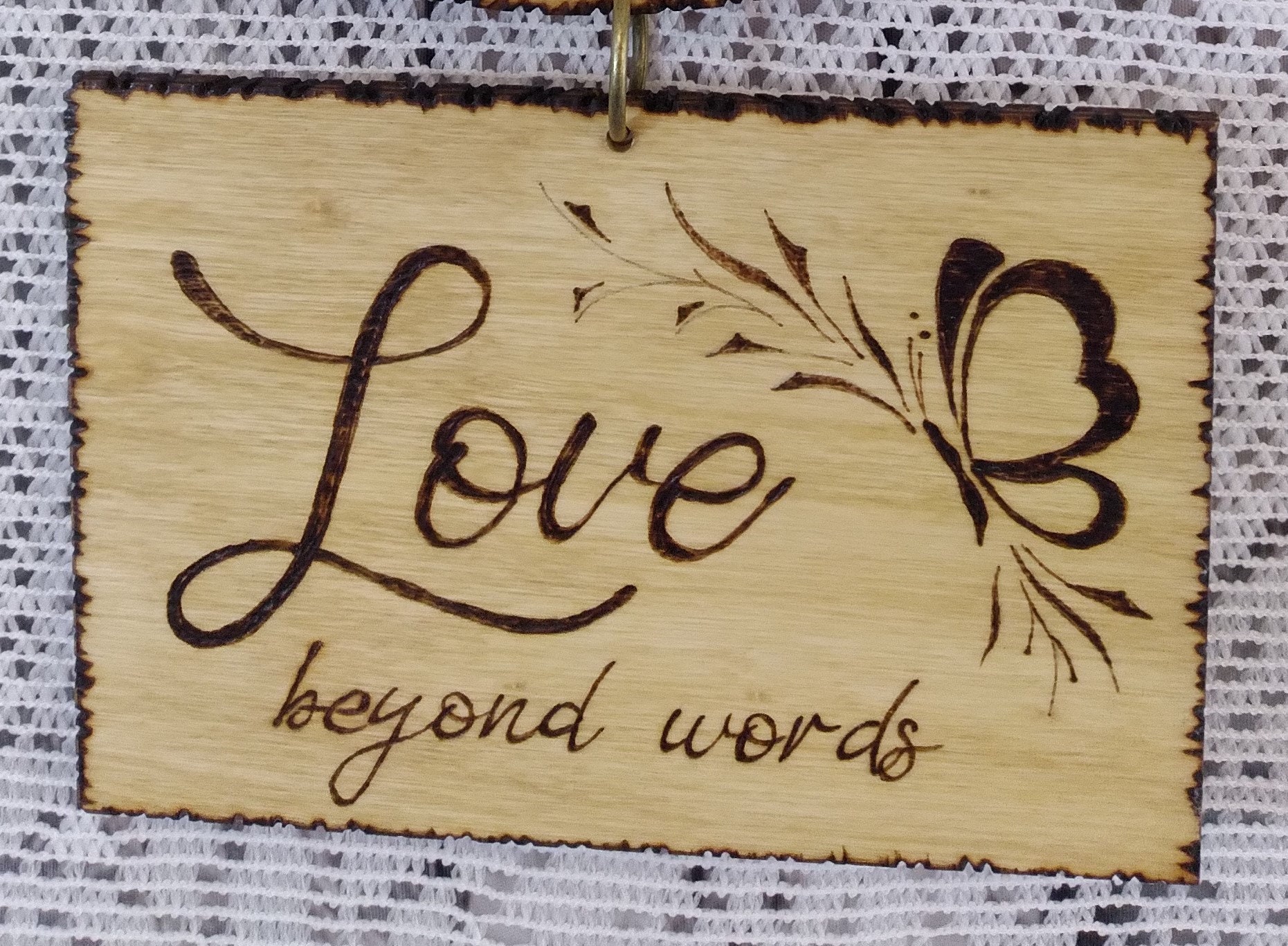 Handcrafted Wooden Sign, Inspirational Quotes, live, Laugh, Love ...