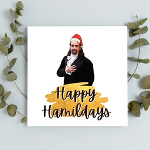 Hamilton Christmas Card | Merry Christmas Card | Christmas Card | Xmas ...