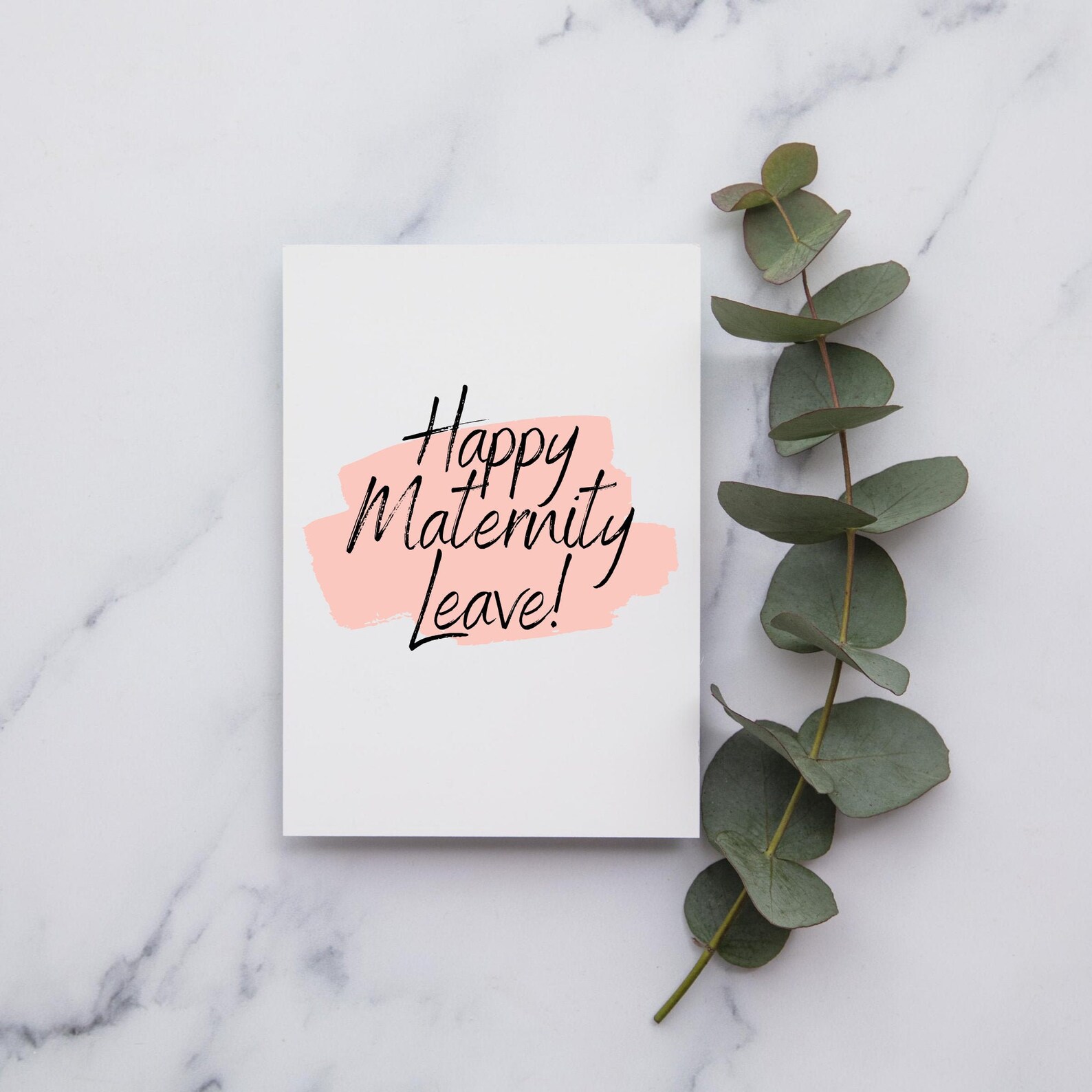 Happy Maternity Leave Card | Mummy to Be | Mum to Be | Pregnancy ...