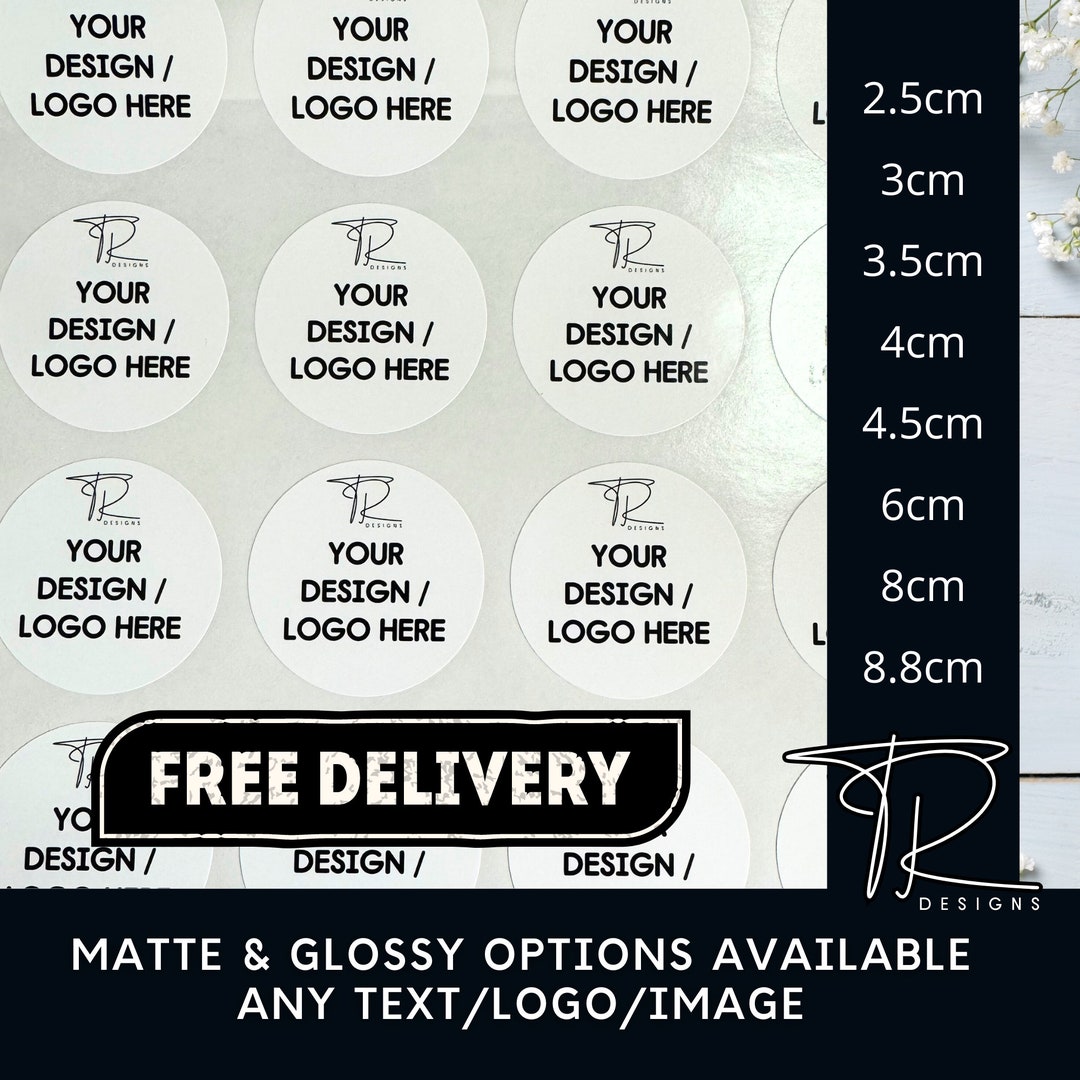 Business Stickers | Custom Stickers | Personalised Stickers | Logo ...