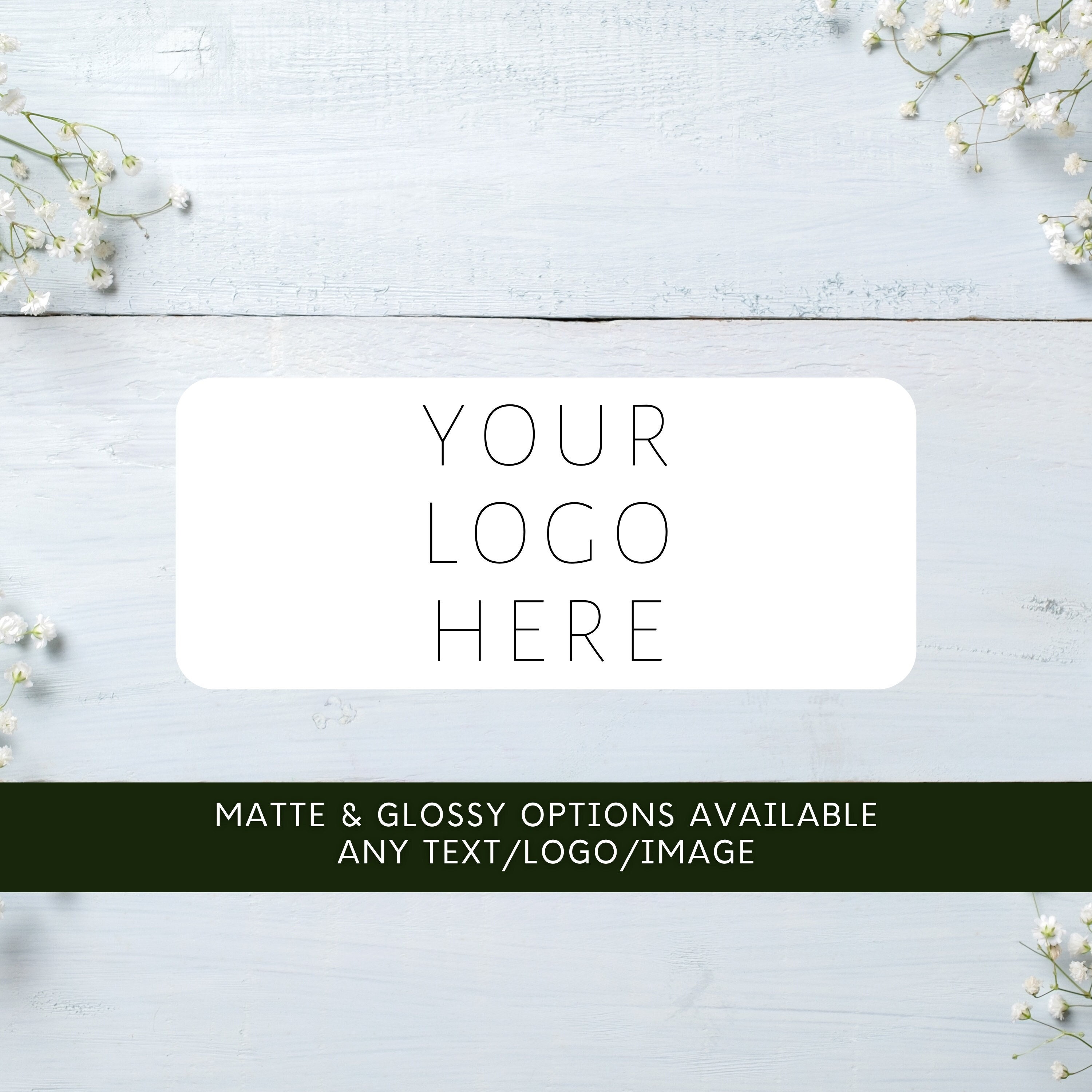 Custom Stickers Personalised Stickers Logo Stickers | Etsy UK