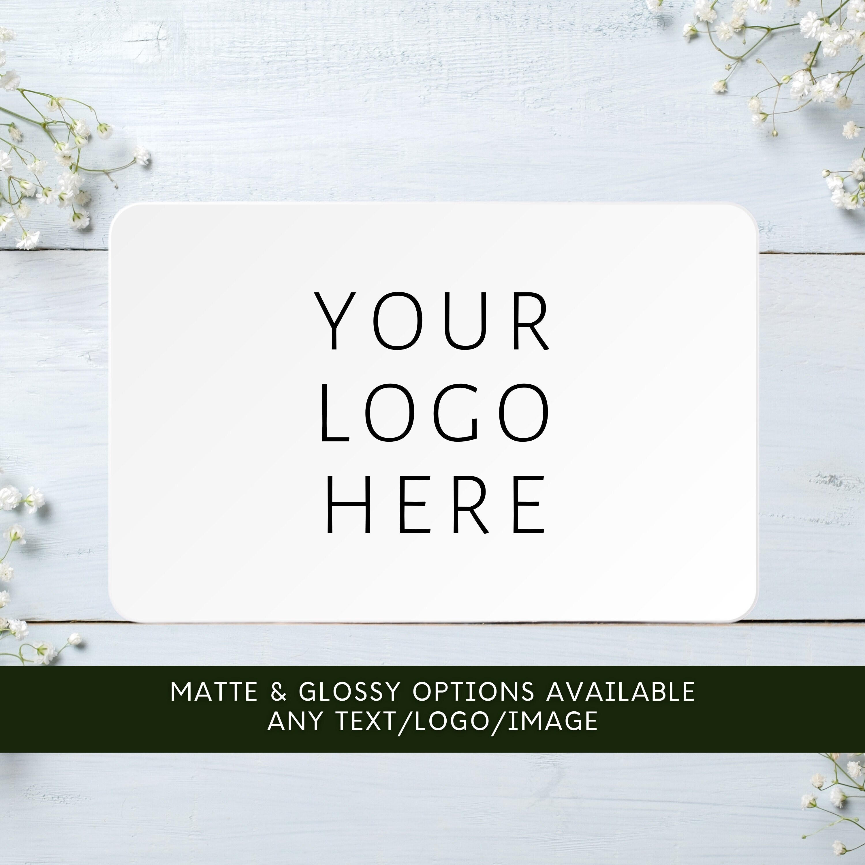Custom Personalised Rectangle Business Logo Personalised - Etsy UK