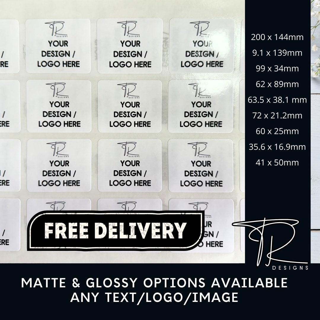 Custom Stickers | Personalised Stickers | Logo Stickers | Business ...