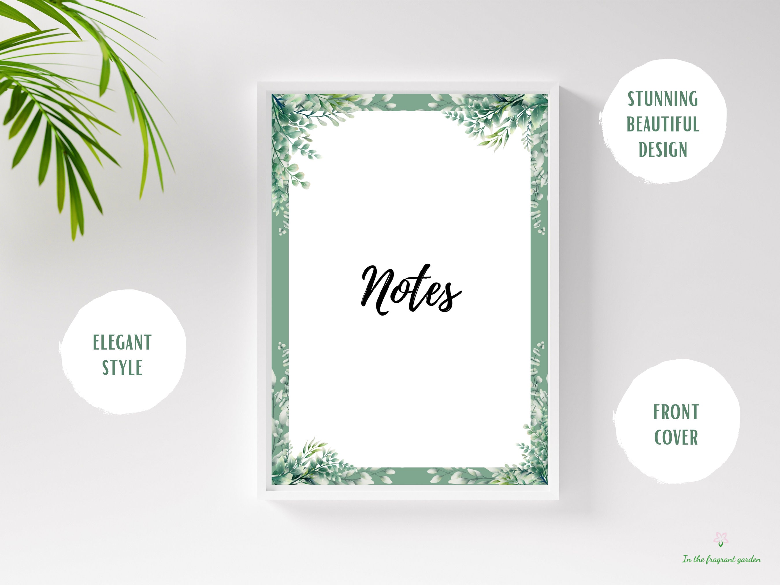 Printable Writing Paper Pen Pal Green Stationery Notes Printable Lined ...
