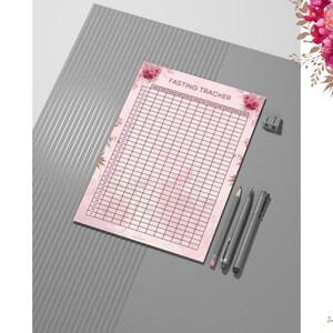 Intermittent Fasting Tracker Printable Daily Log Sheet PDF Floral ...