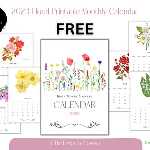 Forget Me Not Printable Floral Notes Pomodoro Cute Planner - Etsy