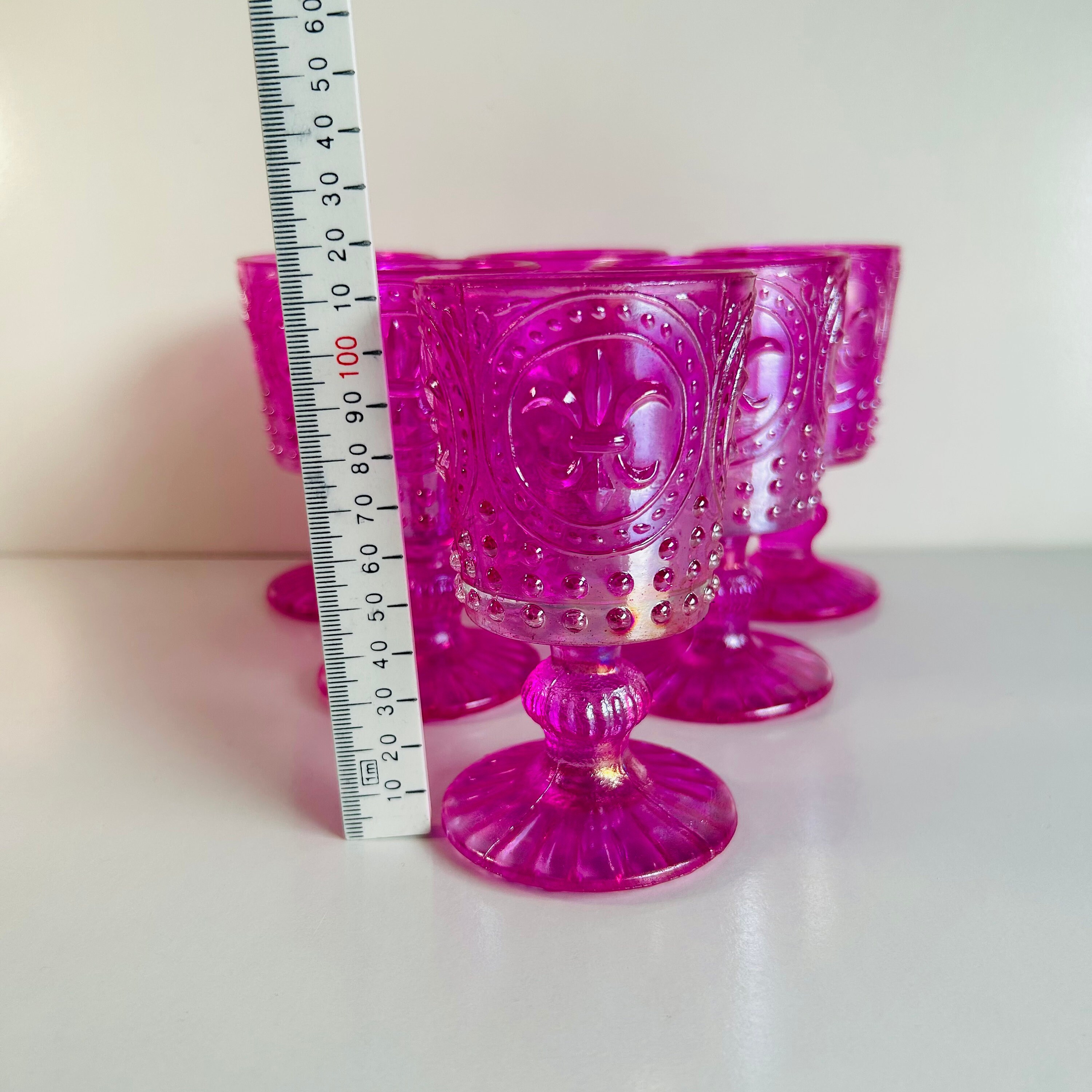 Hot Pink Gothic Drinking Goblets/glasses - Etsy Australia