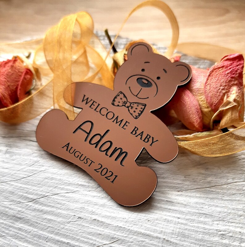 Teddy Bear Baby Shower Magnets Baby Bear Magnets Baby - Etsy