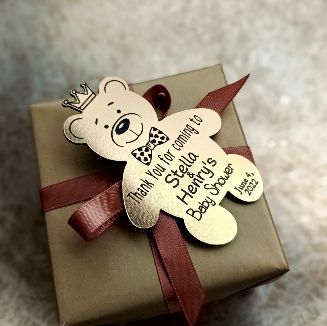 Baby Shower Favors, Teddy Bear Favors for Guests, Bear Magnets ...