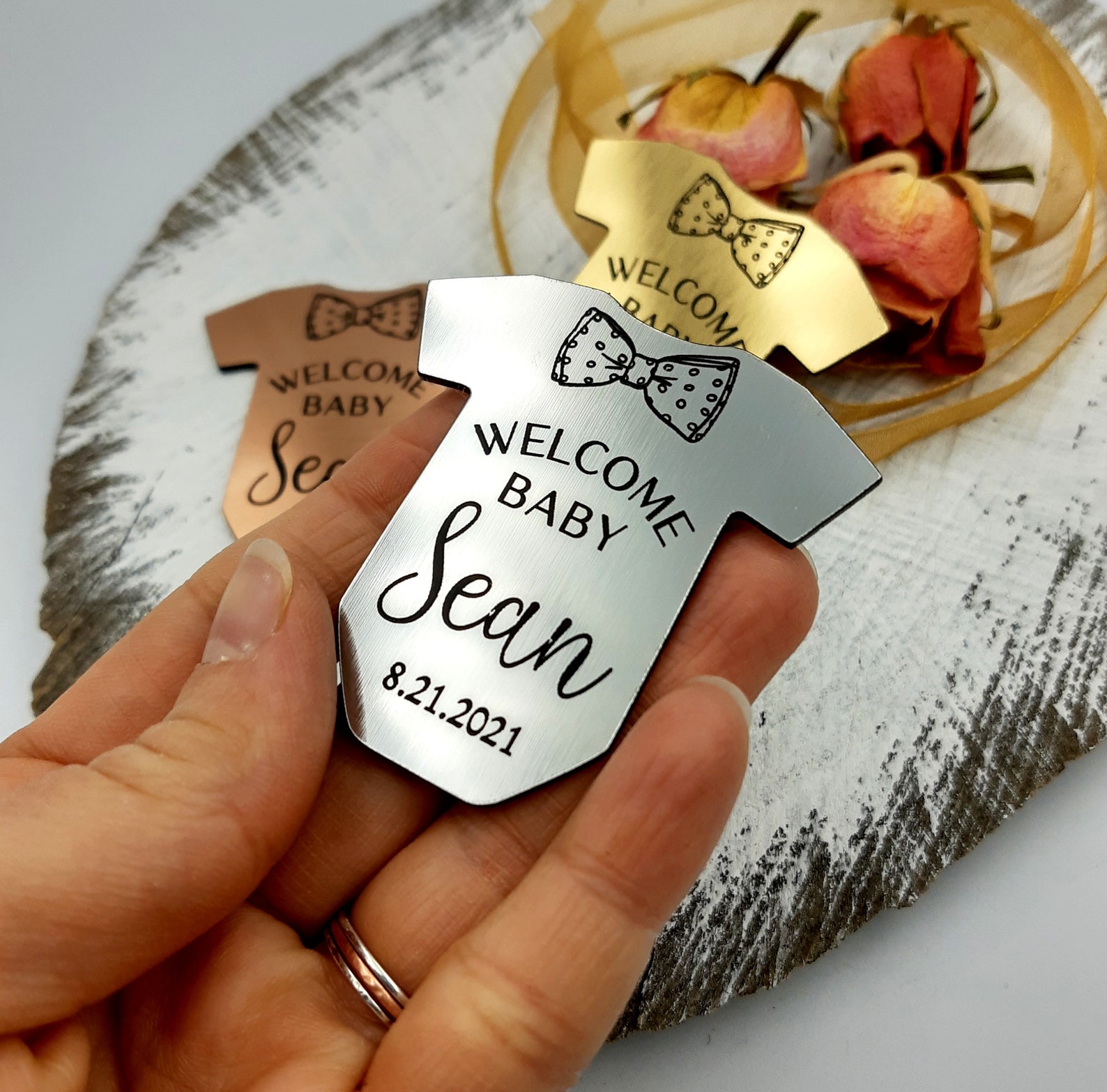 Baby Shower Magnets Baby Boy Magnets Baby Shower Favors | Etsy