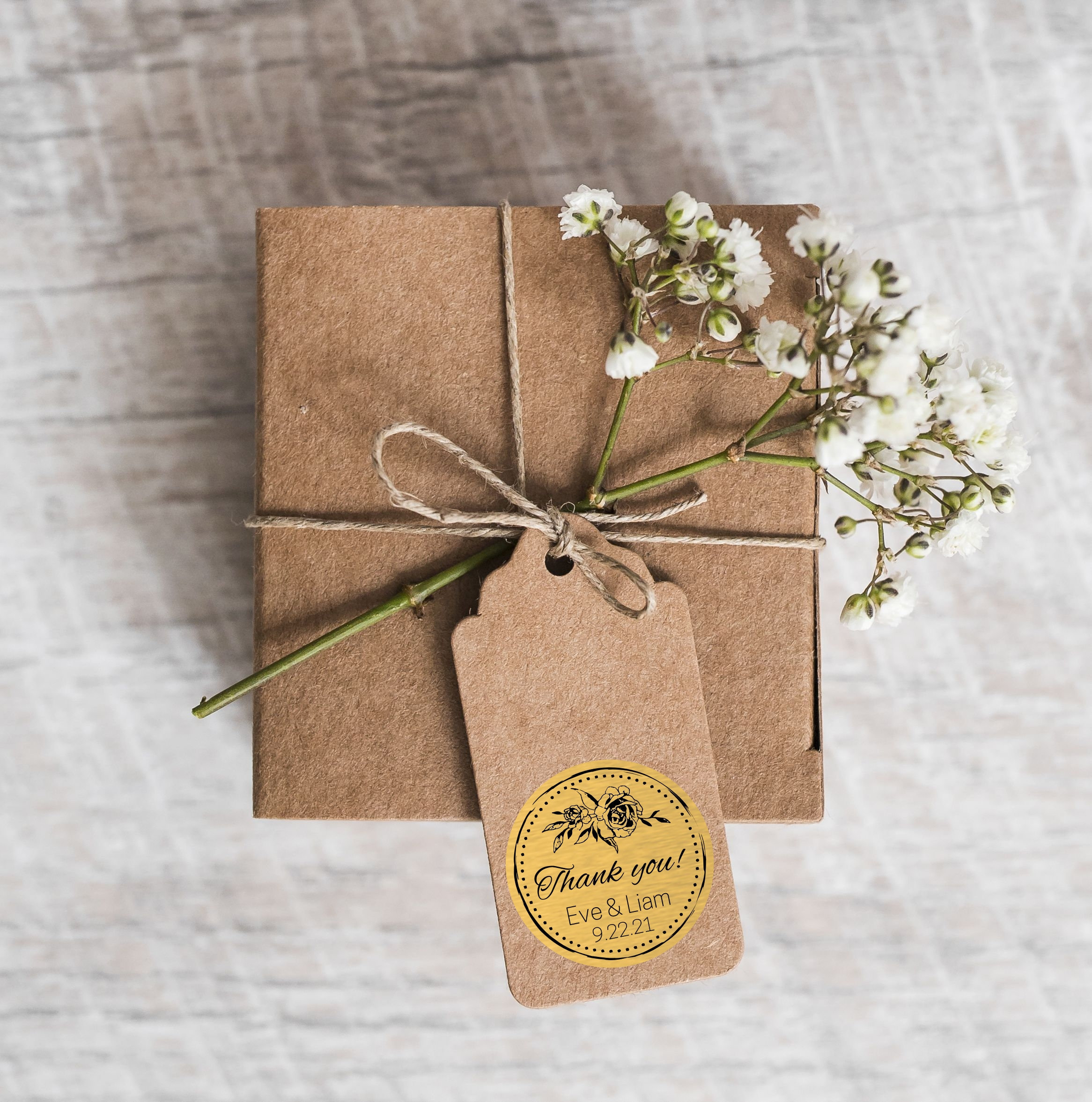 Wedding Favor Labels Custom Laser Engraved Acrylic Stickers | Etsy