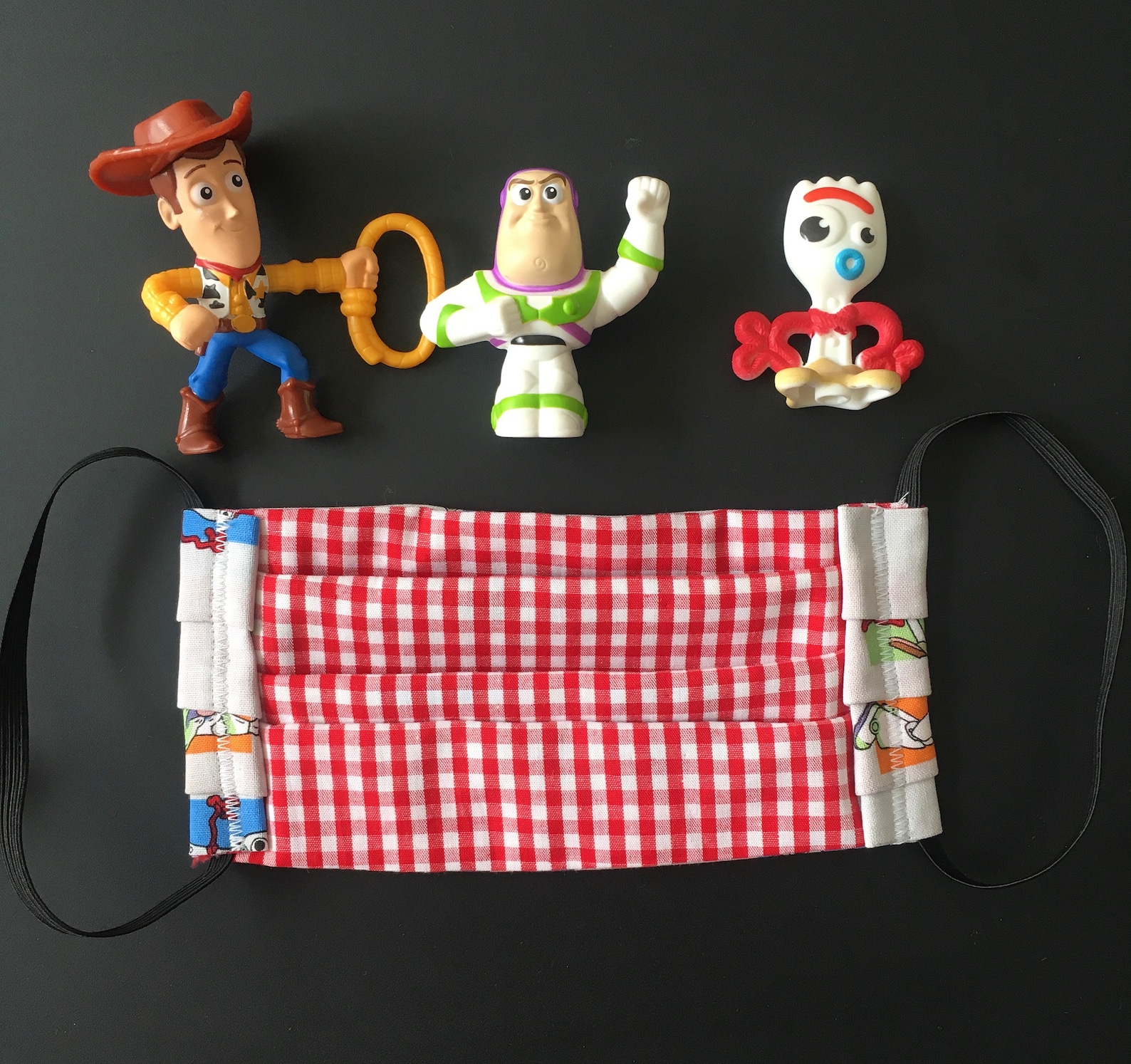 Handmade Toy Story Cotton Mask with Nose Wire | Etsy