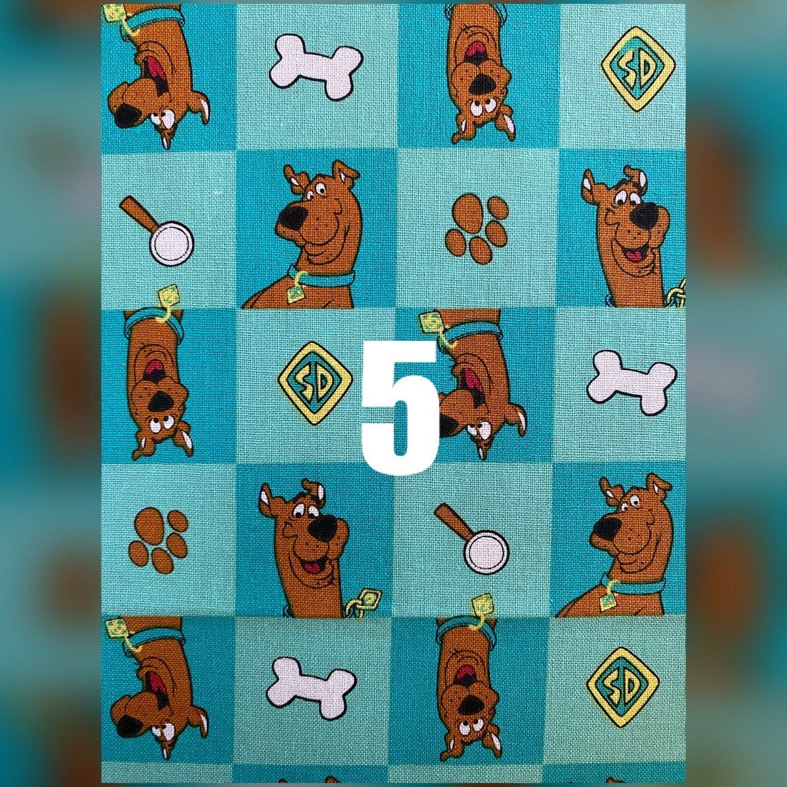 Scooby Doo Character Cotton Mask With Nose Wire | Etsy