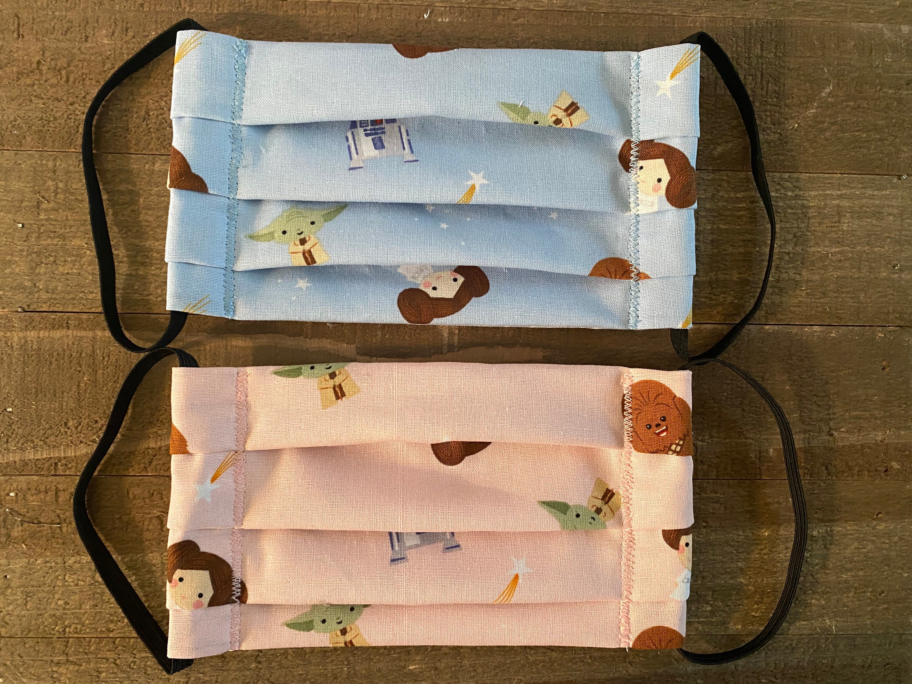 Star Wars Character Masks With Nose Wire - Etsy