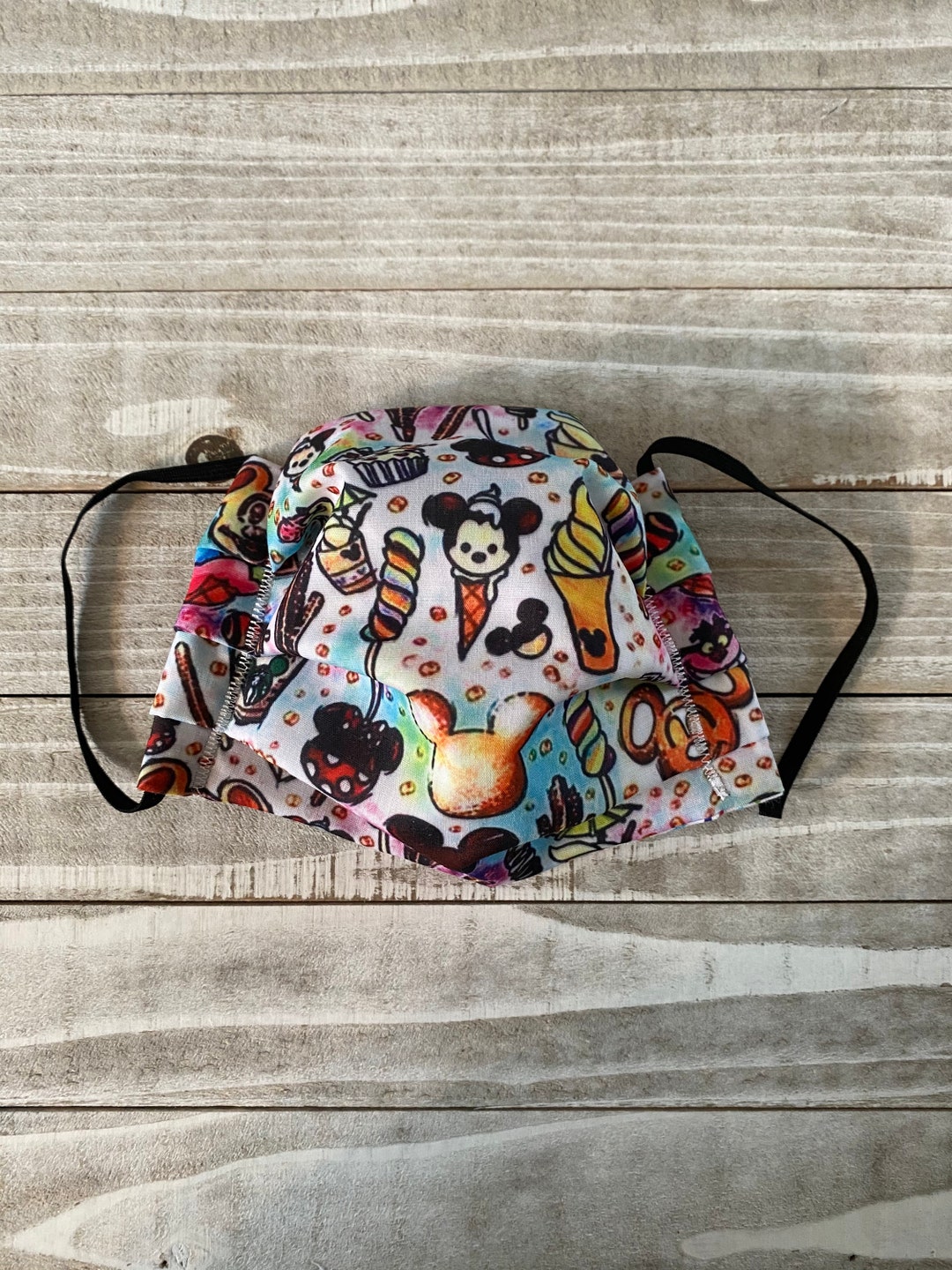 Disney Snacks Rainbow Sprinkle Mask With Nose Wire - Etsy