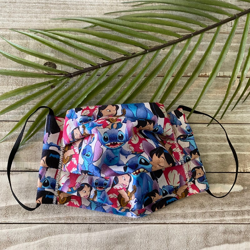 Stitch Face Mask - Etsy