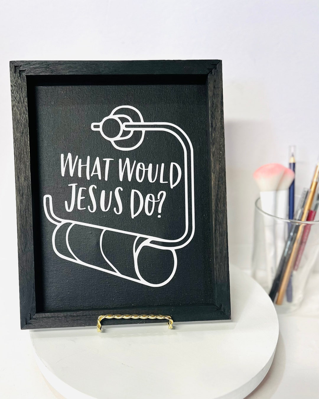 WWJD Funny Bathroom Décor, Free Shipping, Rustic Bathroom Sign ...