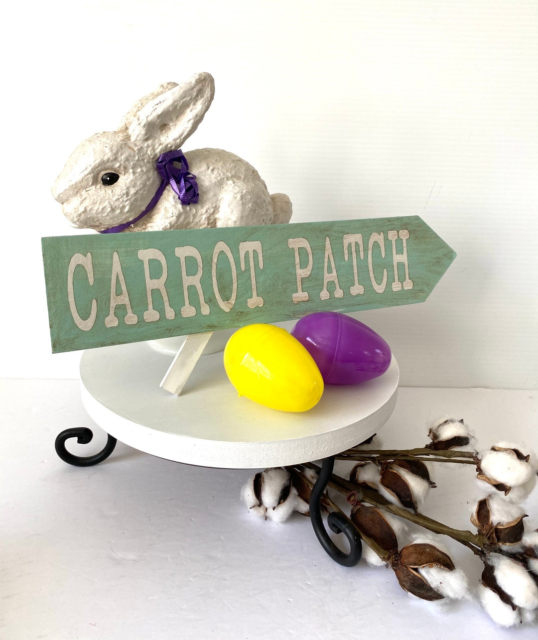Carrot Patch wooden arrow sign Easter sign Distressed Wood - Etsy Italia
