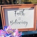 Christian Wall Decor, Inspirational Quote, Positive Canvas Sign, Faith ...