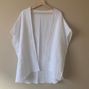 Linen Shrug, Solid Color Shrug, Summer to Fall Layering in Style, Gift ...