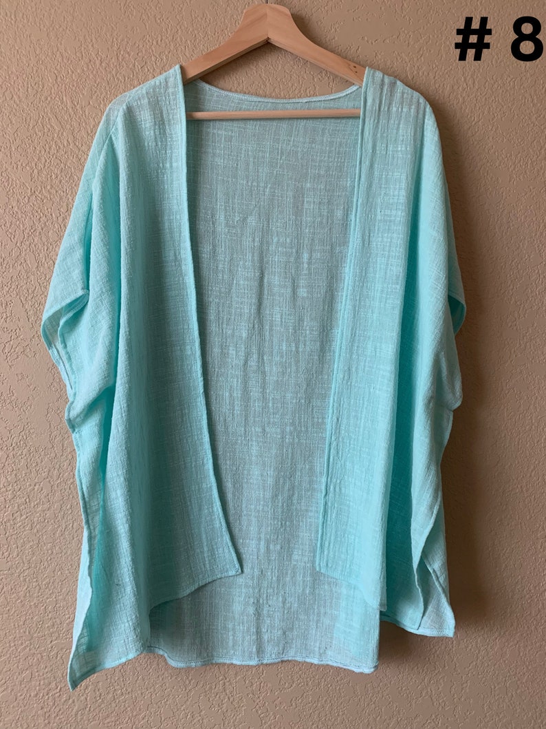 Linen Shrug Solid Color Shrug Summer to Fall Layering in - Etsy